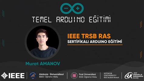 Temel Arduino Eğitimi Ii Youtube