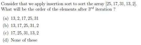 Data Structure Quiz