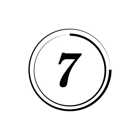 Number Logo Design 13819106 Vector Art At Vecteezy