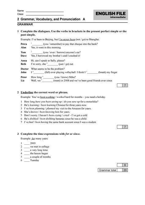 Eic 3 Practice Exercises Unit 2 Class 2