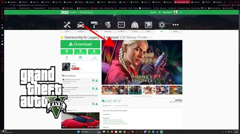 How To Install Gameconfig For Legacy And Enhanced V35 Money Fronts Gta