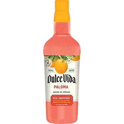 Dulce Vida Ready To Drink Paloma Cocktail 750 Ml Delivery Or Pickup