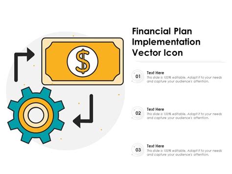 Financial Plan Implementation Vector Icon Ppt Powerpoint Presentation Example 2015 Pdf