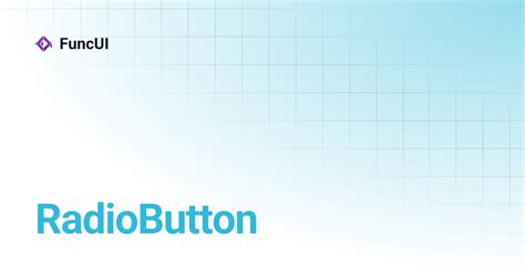 Radiobutton Funcui