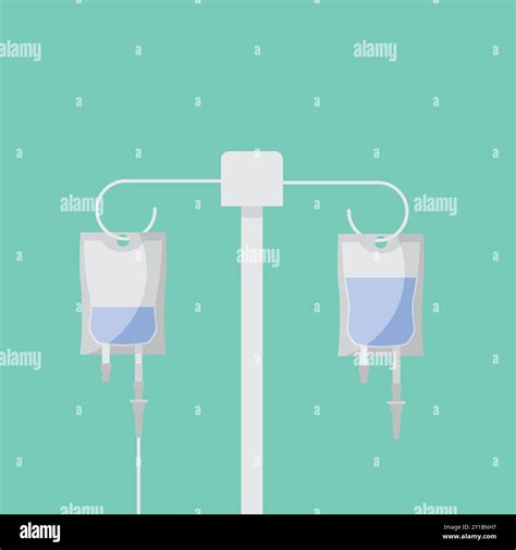 Intravenous Fluids Flat Icon Vector Illustration Stock Vector Stock Vector Image And Art Alamy