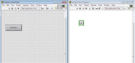 Getting Started With Labview Glow Led With Button