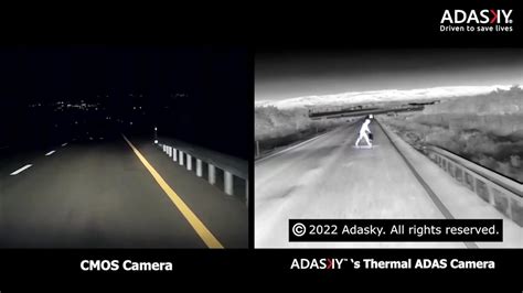 adasky thermal camera use cases side by side with daytime camera