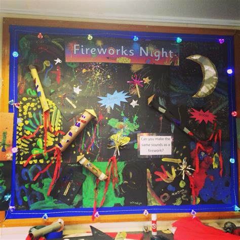 Fireworks Night Classroom Display Classroom Displays Fireworks Reception Class