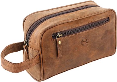 Vintage Craft Small Toiletry Bag Doop Kit For Travel Shave Kit Hygiene