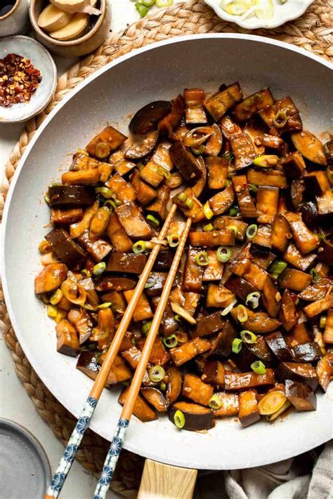 Chinese Eggplant Stir Fry Ahead Of Thyme