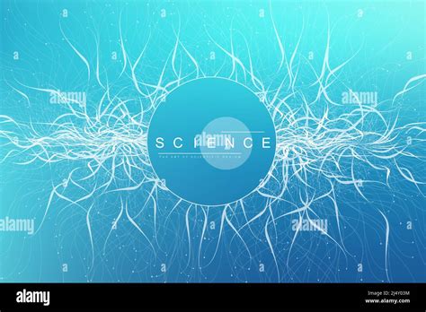 Big Genomic Data Visualization Vector Illustration Genome Sequence Map Dna Test Infographic