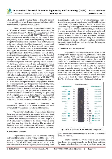 IRJET Implementation Of Arduino UNO Based Two Directional D Plotter PDF