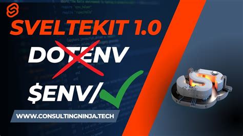 SvelteKit Env Module How To Use Env In SvelteKit 1 0 YouTube