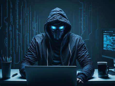 Cyber Security Hacker Premium Ai Generated Image