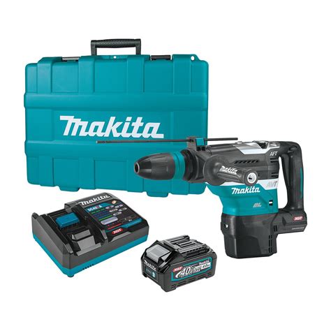 Makita Max Xgt Brushless Cordless Avt Rotary Hammer Kit Accepts Sds Max