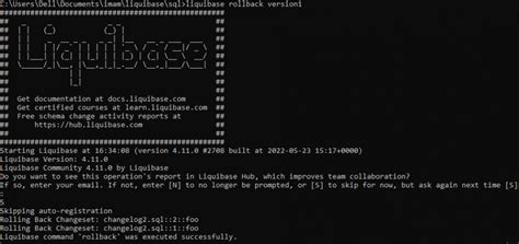 How To Use Liquibase With PostgreSQL Bufisa Global Datatech