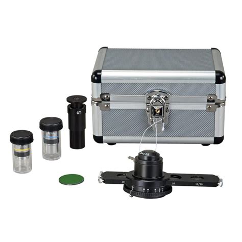 Omax Darkfield And Brightfield Plan Phase Contrast Kit For Compound Mi Amscope Eu