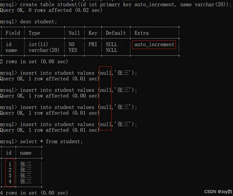 【mysql】增删改查进阶 Csdn博客