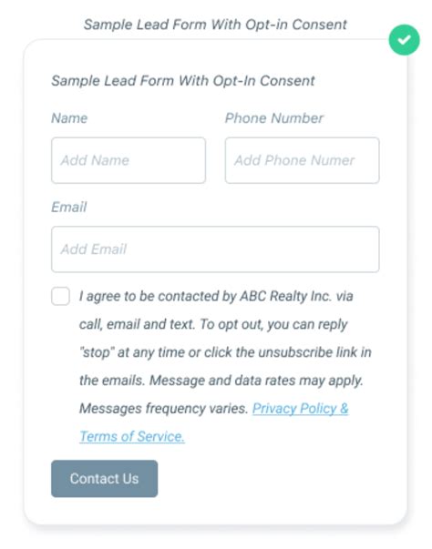 How To Obtain Proper Opt In Consent On Your Website Follow Up Boss