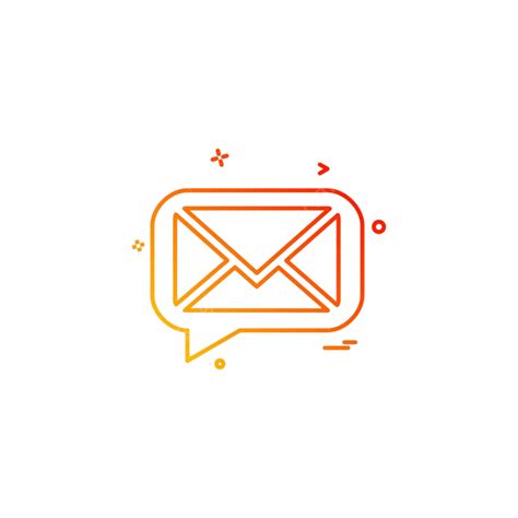 Messages Vector PNG Images, Message Icon Design Vector, Blank, Red, Art PNG Image For Free Download