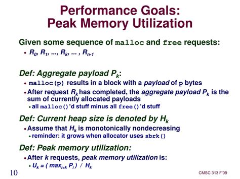 Ppt Dynamic Memory Allocation And Allocators Powerpoint Presentation