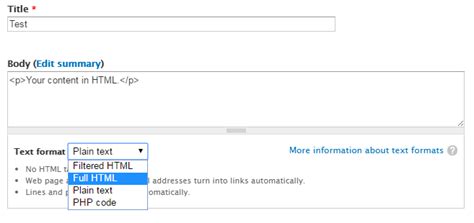 Drupal Html Filter Issue Stack Overflow