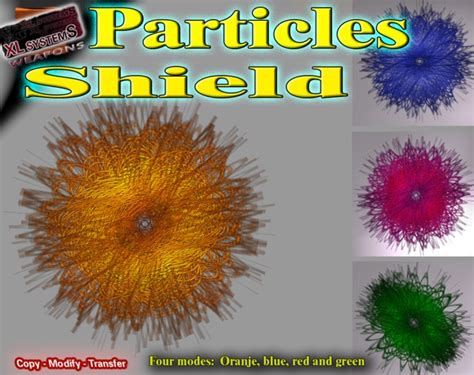 Second Life Marketplace Particles Shield