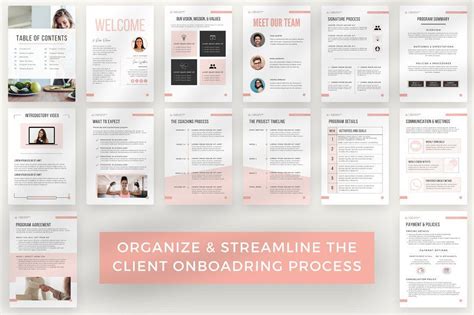 Client welcome packet template – Artofit
