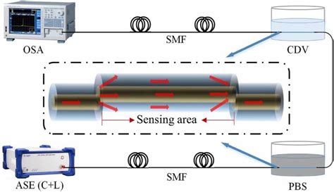 principle setup of the experimental device for the cascaded mzi
