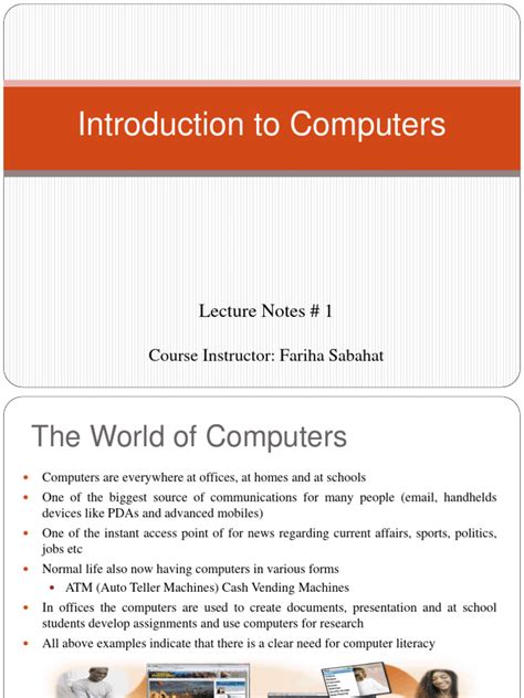 puter and its applications pdf