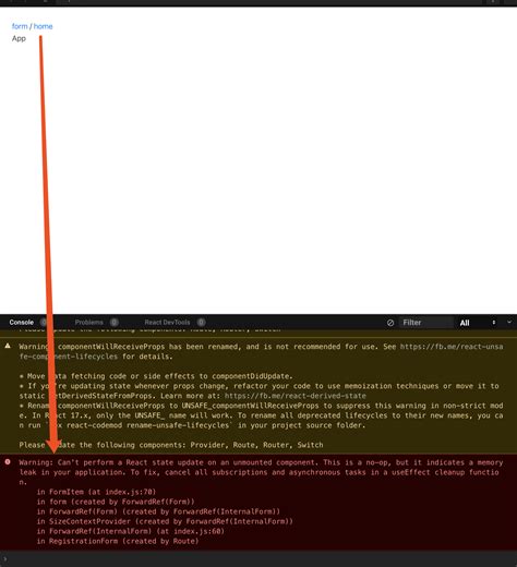 `input`组件包含一个`formitem`的`addonbefore`的时候，如果路由跳转，会报错 · Issue 22669