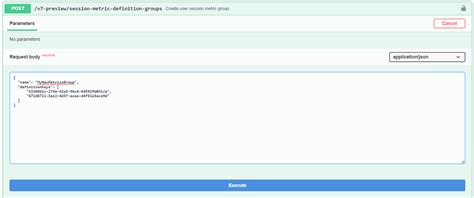 session metric import script login vsi
