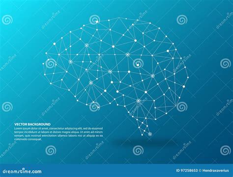 Brain Mapping Concept Icon Vector Illustration