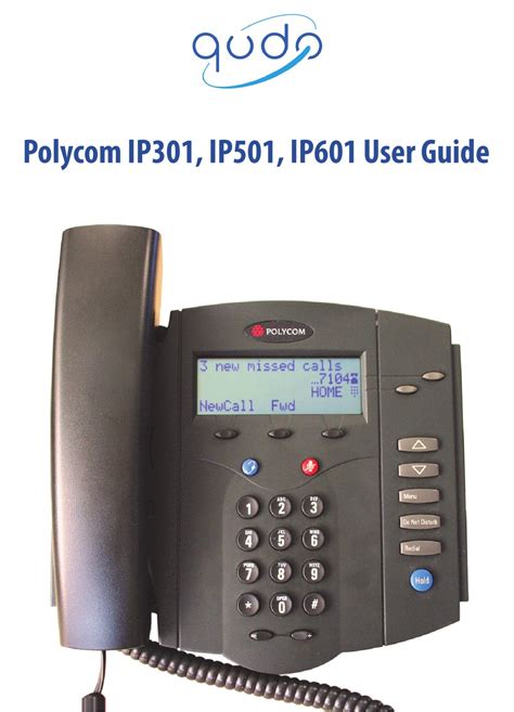 POLYCOM IP USER MANUAL Pdf Download ManualsLib
