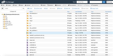 How To Restore A Filefolder Using File Manager In Cpanel Ipserverone