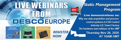 Live Webinar Static Management Program Desco Europe Blog