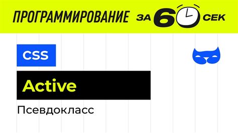 Css уроки Псевдокласс Active Youtube