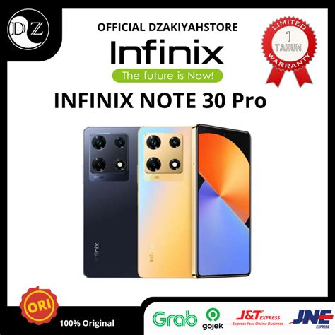 Jual Infinix Note Pro Nfc Gb Gb Baru Garansi Resmi Tahun Shopee Indonesia