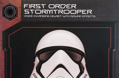 New First Order Stormtrooper Helmet From Disney Happybeeps News