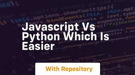 Javascript Vs Python Which Is Easier Youtube