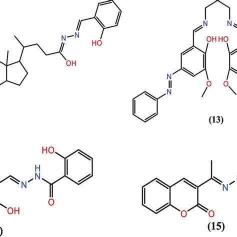 Structures Of Fluorescent Chemosensors 12 15 Used For Selective Download Scientific Diagram