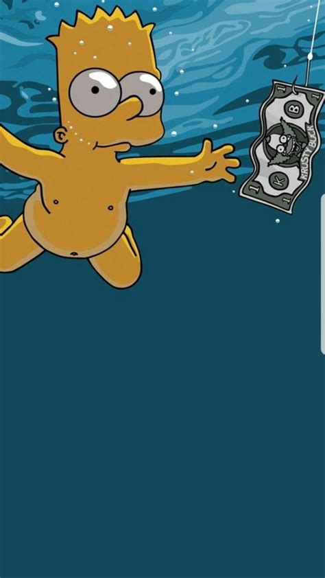 Bart Simpson Nirvana Artofit