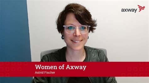 [video] axway on linkedin women of axway astrid fischer