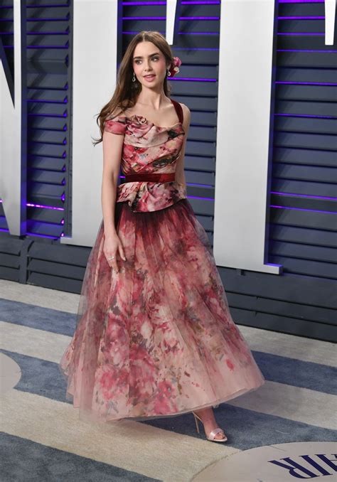 Lily Collins Vanity Fair Party Socialite Life