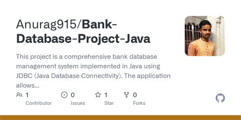 Github Anurag915bank Database Project Java This Project Is A