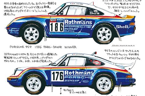 ボクらのヤングタイマー列伝：第38回『ロードカー・ロスマンズ・ポルシェ』ラリーで活躍したロスマンズカラーのポルシェ詰め合わせ （le