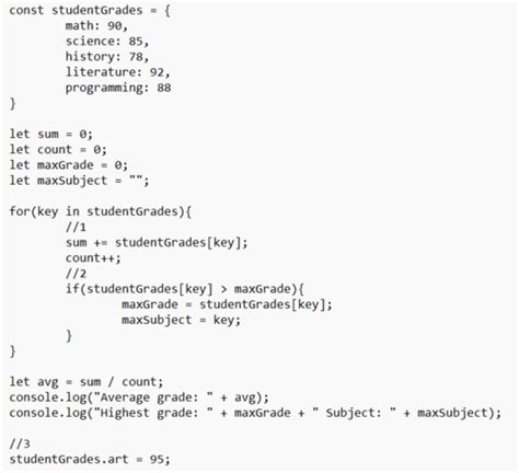 COSC JavaScript Objects Flashcards Quizlet