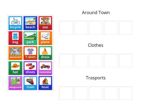 grade 2 review unit 6 10 group sort