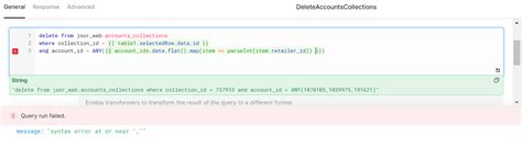Delete From Table Using Values From A Table And From Uploaded Csv App Building Retool Forum