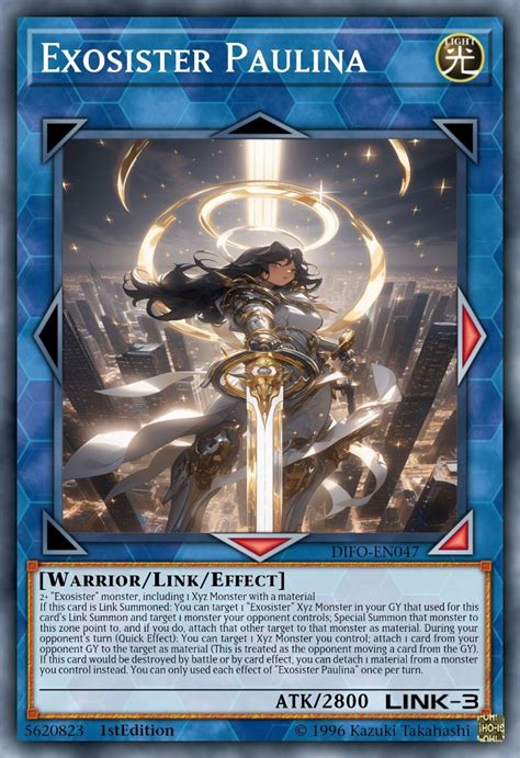 Exosister Paulina Realistic Cards Yugioh Card Maker Forum